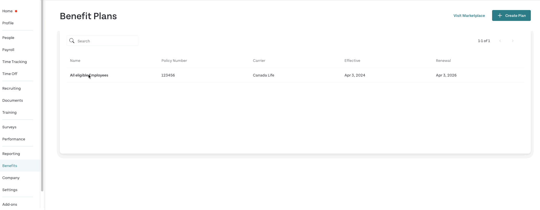 Setting Up the Benefits Module – Humi Help Centre