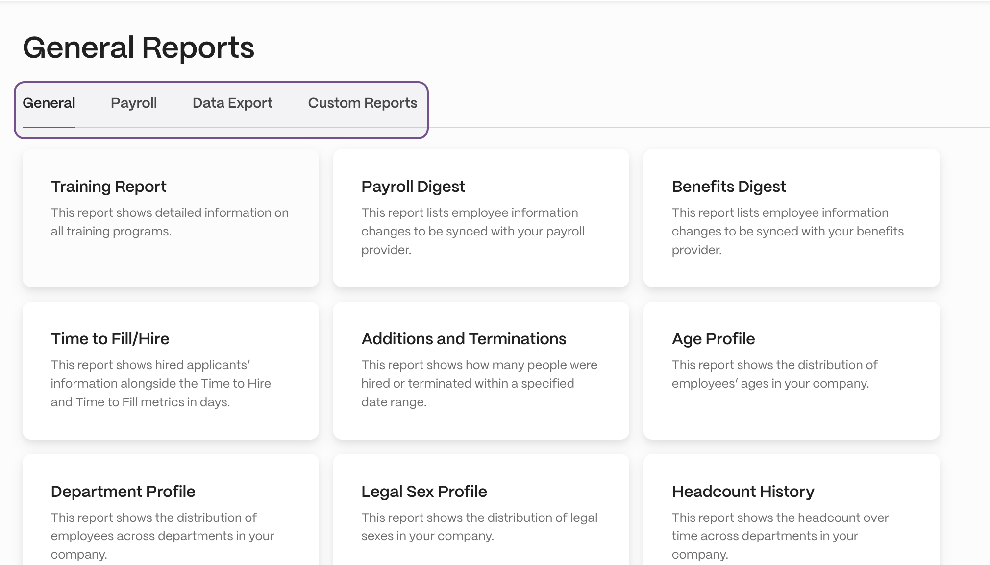 General Reports & How They're Helpful – Humi Help Centre