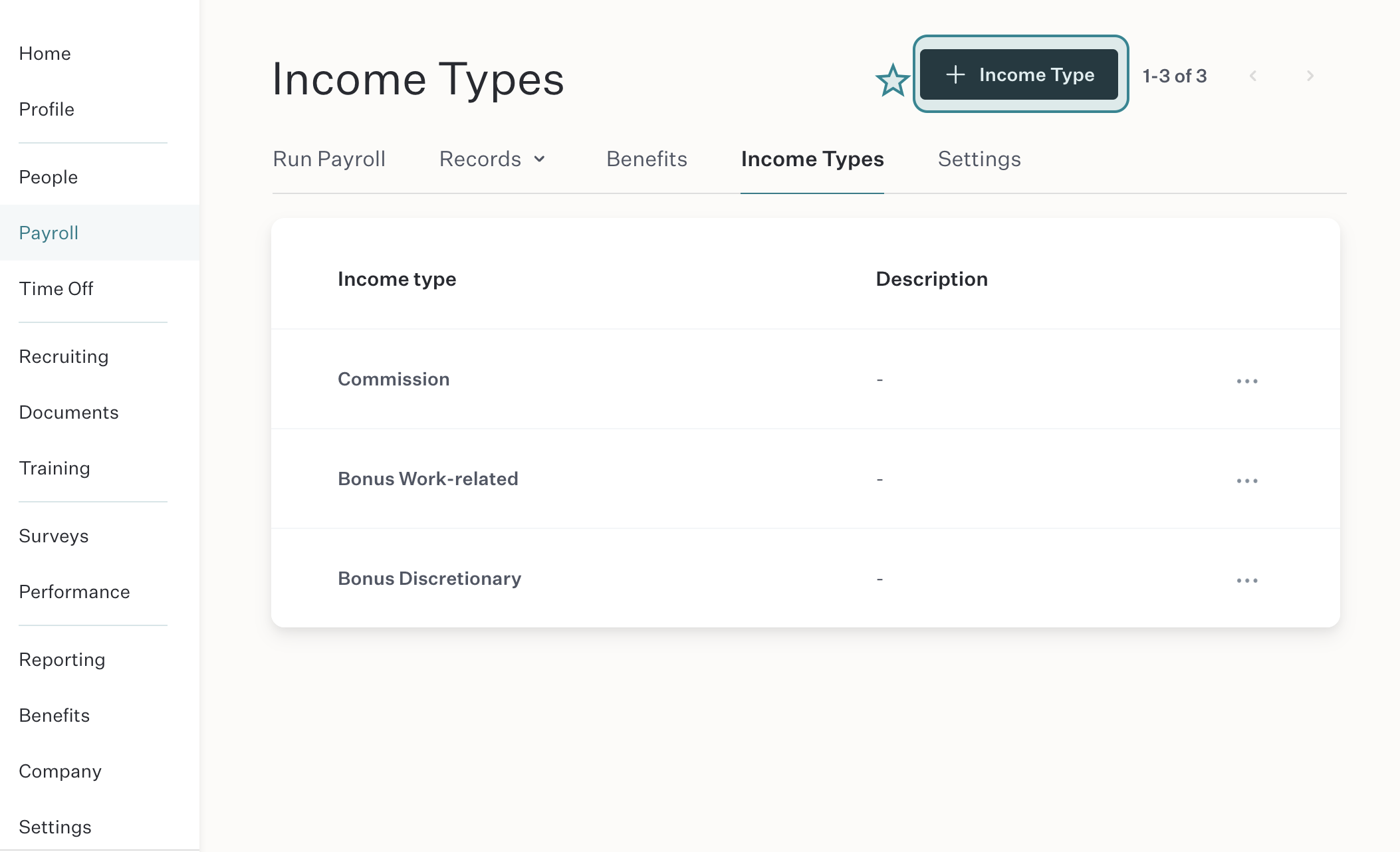 How to add Income Types and Allowances – Humi Help Centre