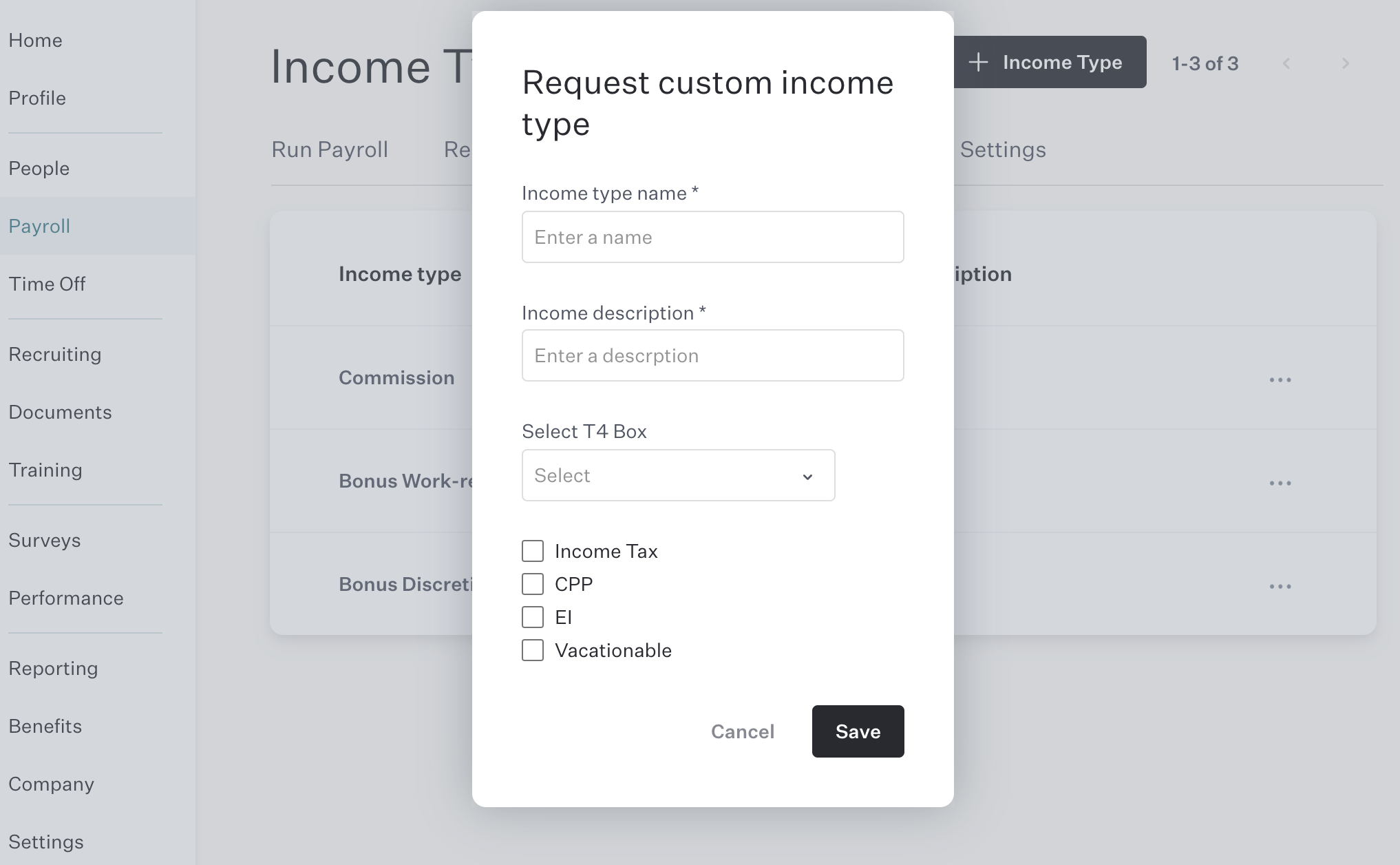 How to add Income Types and Allowances – Humi Help Centre