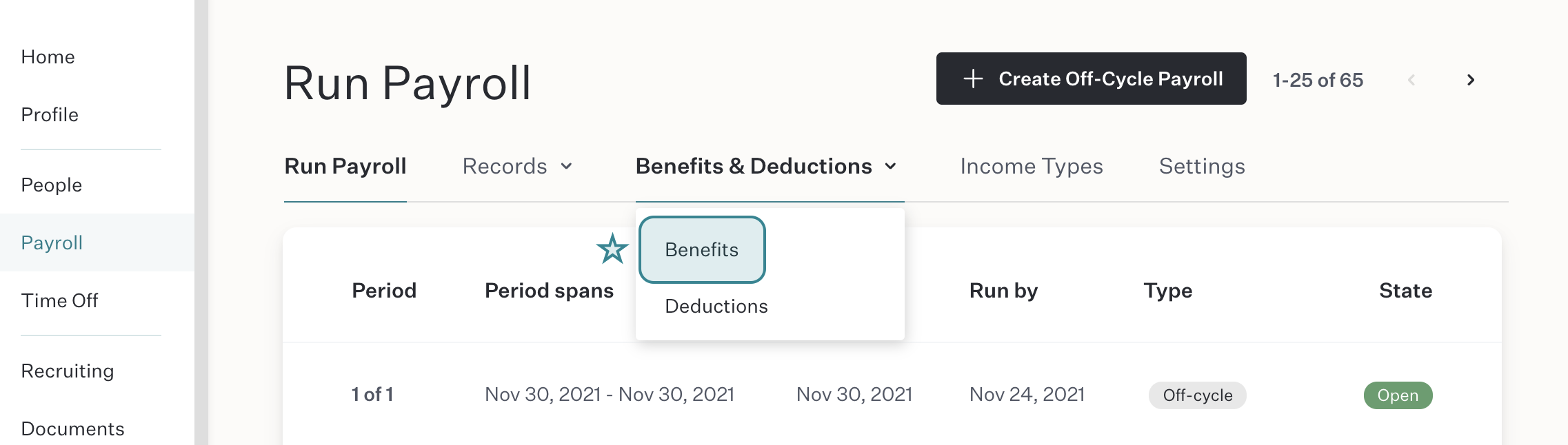 Step 1: Create a Benefit – Humi Help Centre